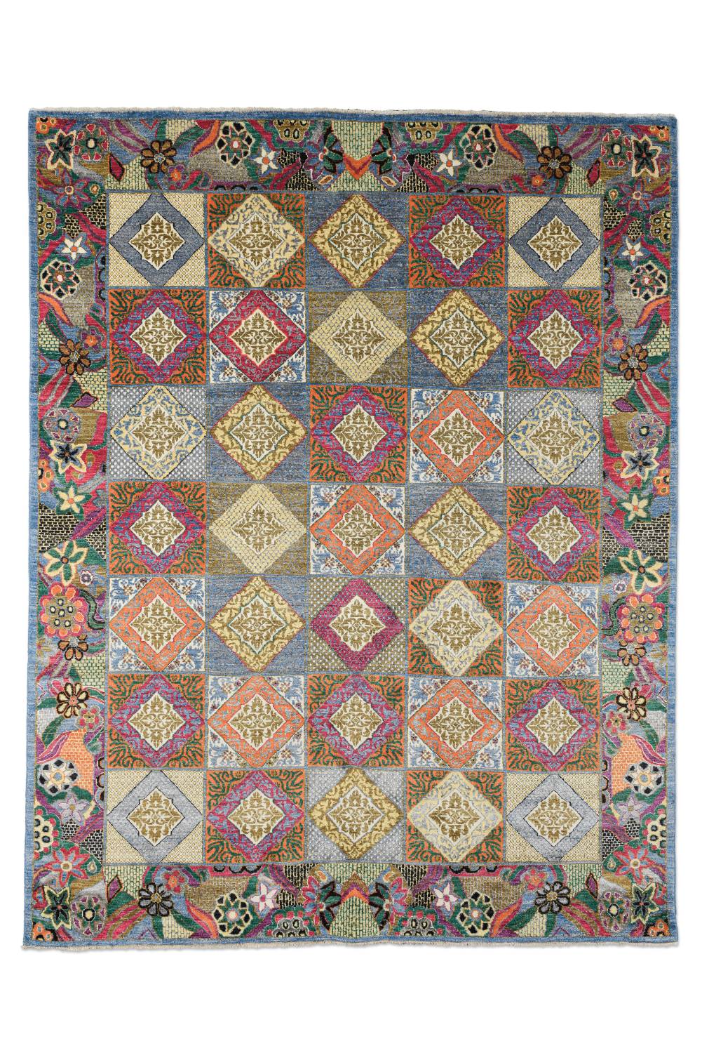 Pir Mahal - Handgeknüpfter Shawl Teppich aus Ghazni Wolle | Ten ...