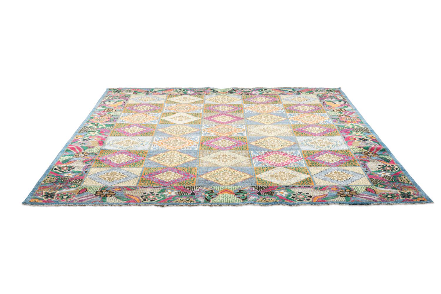 Pir Mahal - Handgeknüpfter Shawl Teppich aus Ghazni Wolle | Ten ...